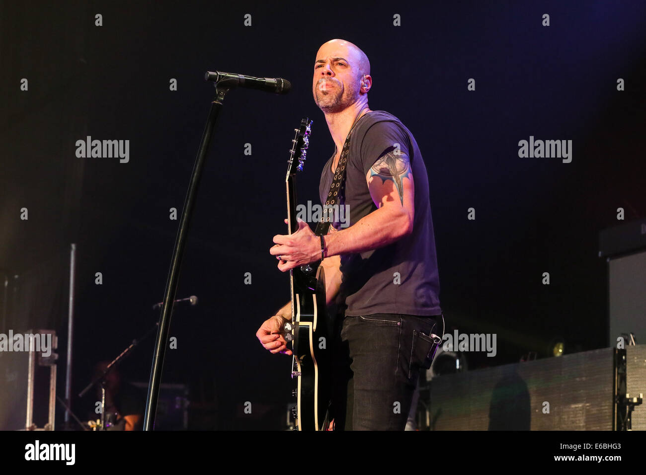 Raleigh, North Carolina, USA. 8th July, 2014. Music artist DAUGHTRY ...