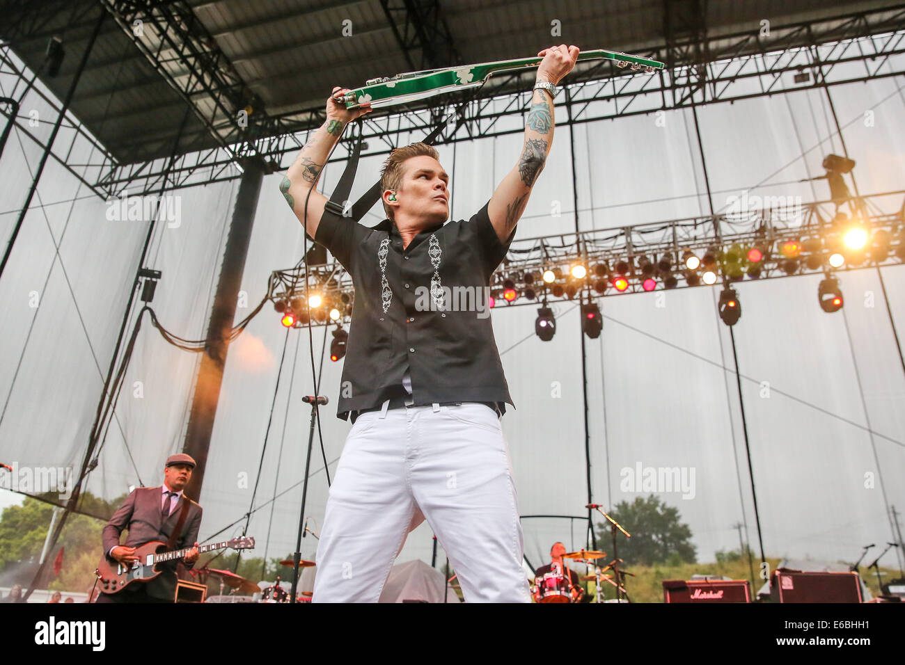 Raleigh, North Carolina, USA. 1st Aug, 2014. Music Artist SUGAR RAY ...