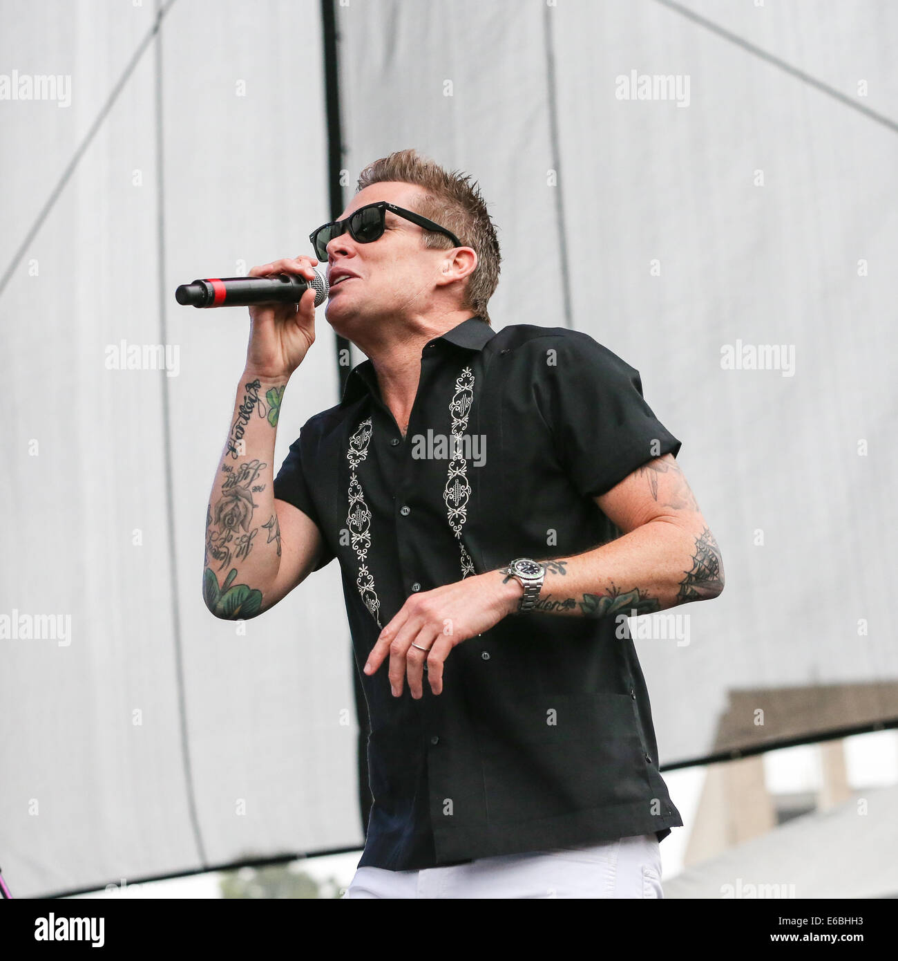 Raleigh, North Carolina, USA. 1st Aug, 2014. Music Artist SUGAR RAY ...