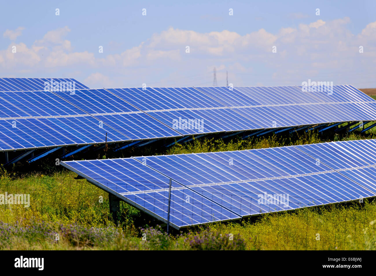 Ground mounted solar panels hi-res stock photography and images - Alamy