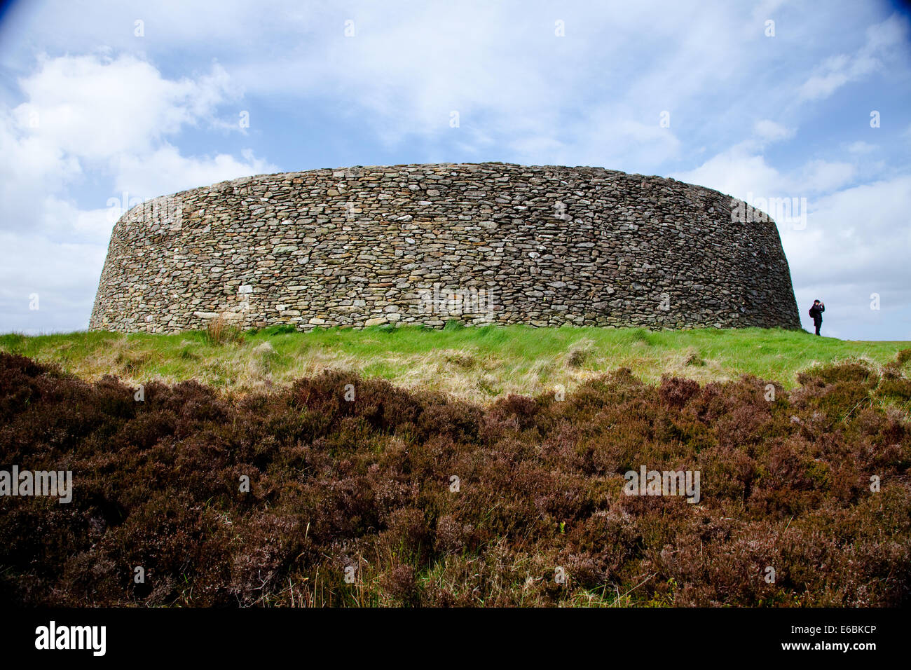 Grianan Aileach Ring Fort Ireland Stock Photo - Alamy
