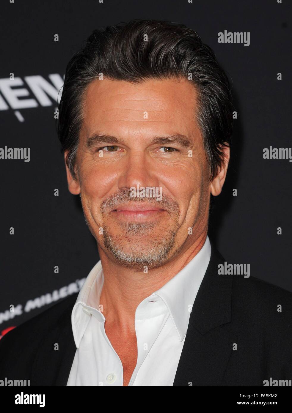 Los Angeles, CA, USA. 19th Aug, 2014. Josh Brolin at arrivals for SIN ...