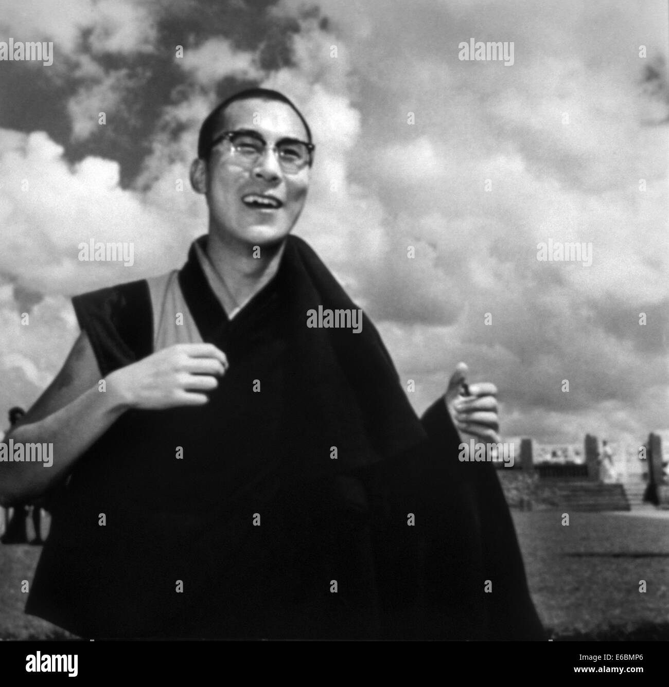 Dalai llama Black and White Stock Photos & Images - Alamy