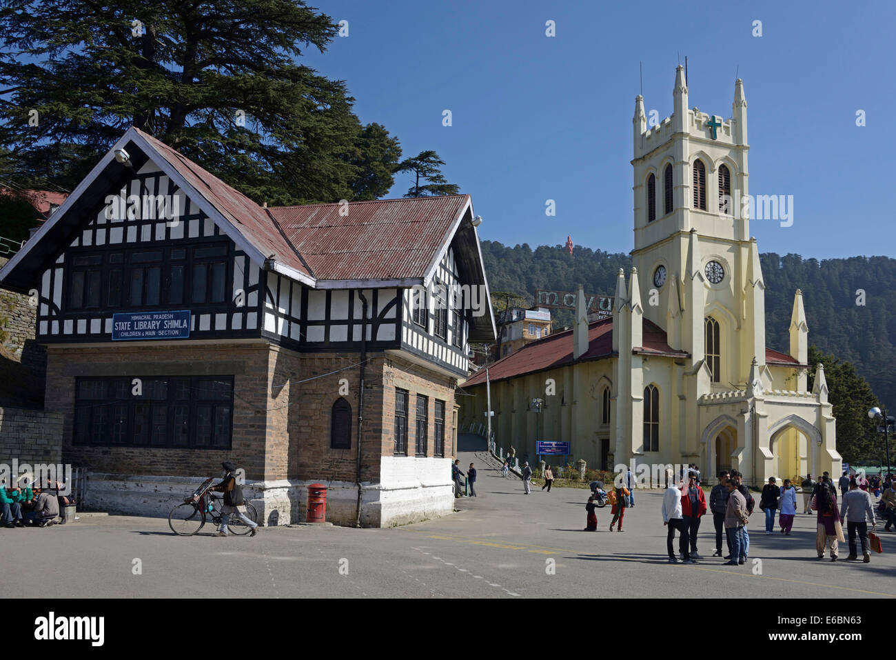 Shimla Christ Church Shimla High Resolution Stock Photography and ...