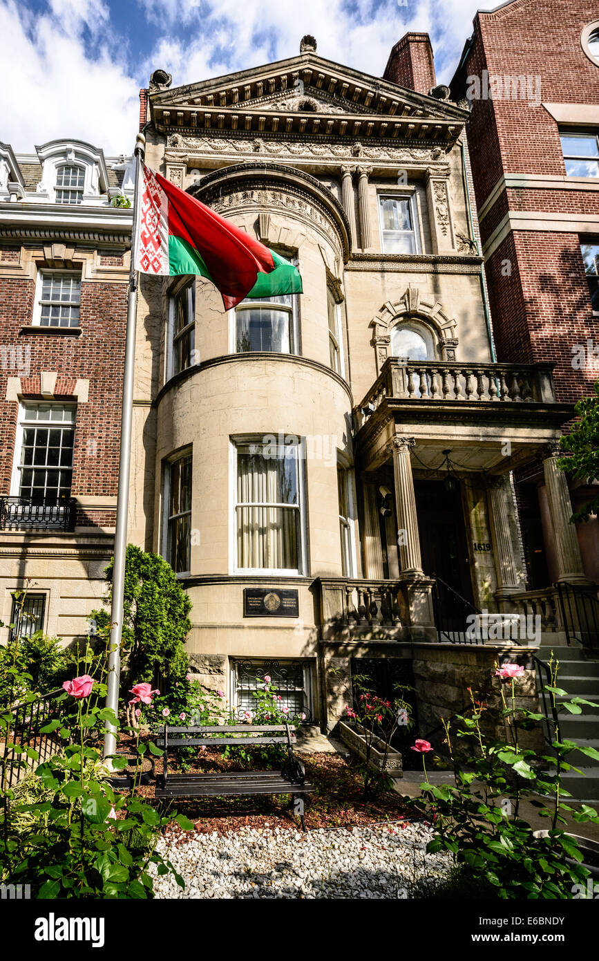 Embassy of Belarus, 1619 New Hampshire Avenue NW, Washington DC Stock ...