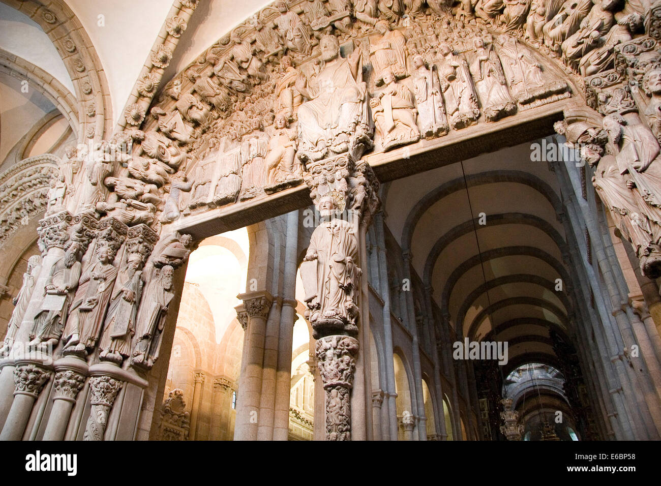 Portico de la gloria hi-res stock photography and images - Alamy