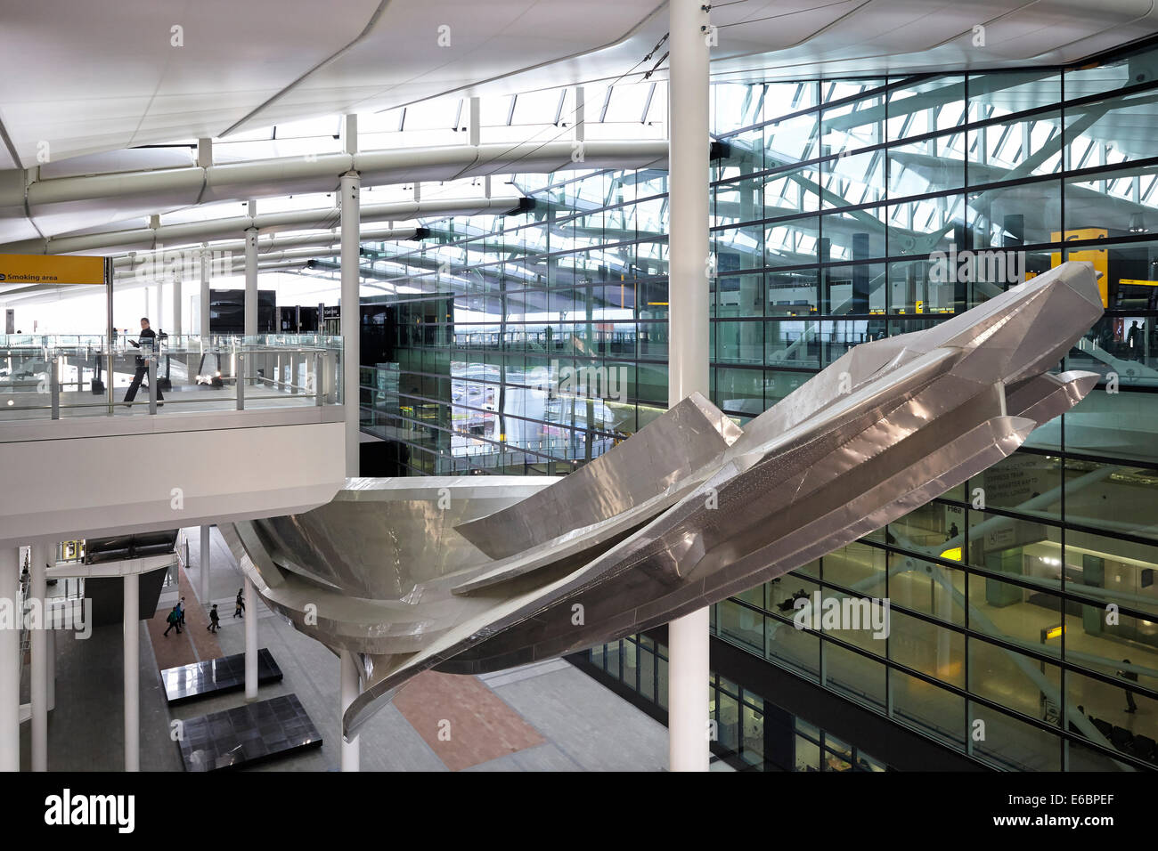 Heathrow Terminal Two - The Queen's Terminal with Richard Wilson's ...