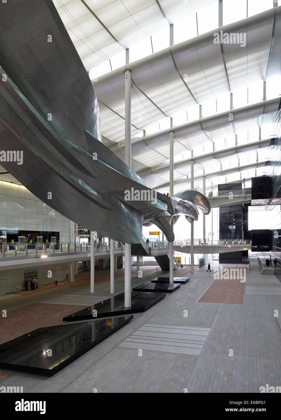 Heathrow Terminal Two - The Queen's Terminal with Richard Wilson's ...