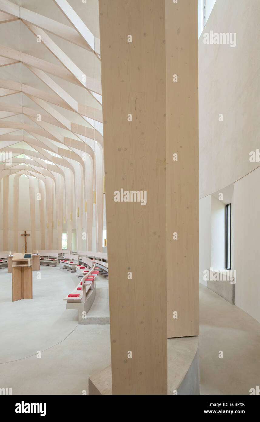 Ripon Chapel, Cuddesdon, United Kingdom. Architect: Niall McLaughlin ...