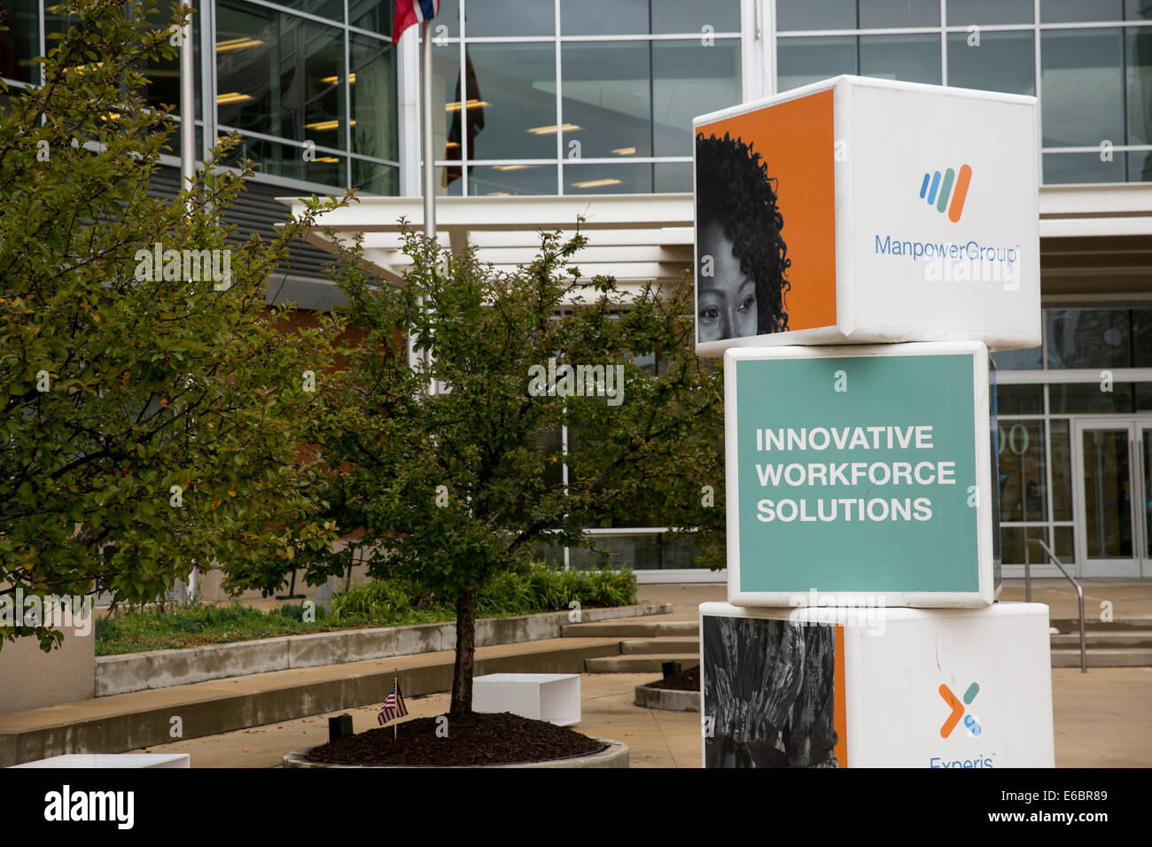 Manpower inc logo hi-res stock photography and images - Alamy