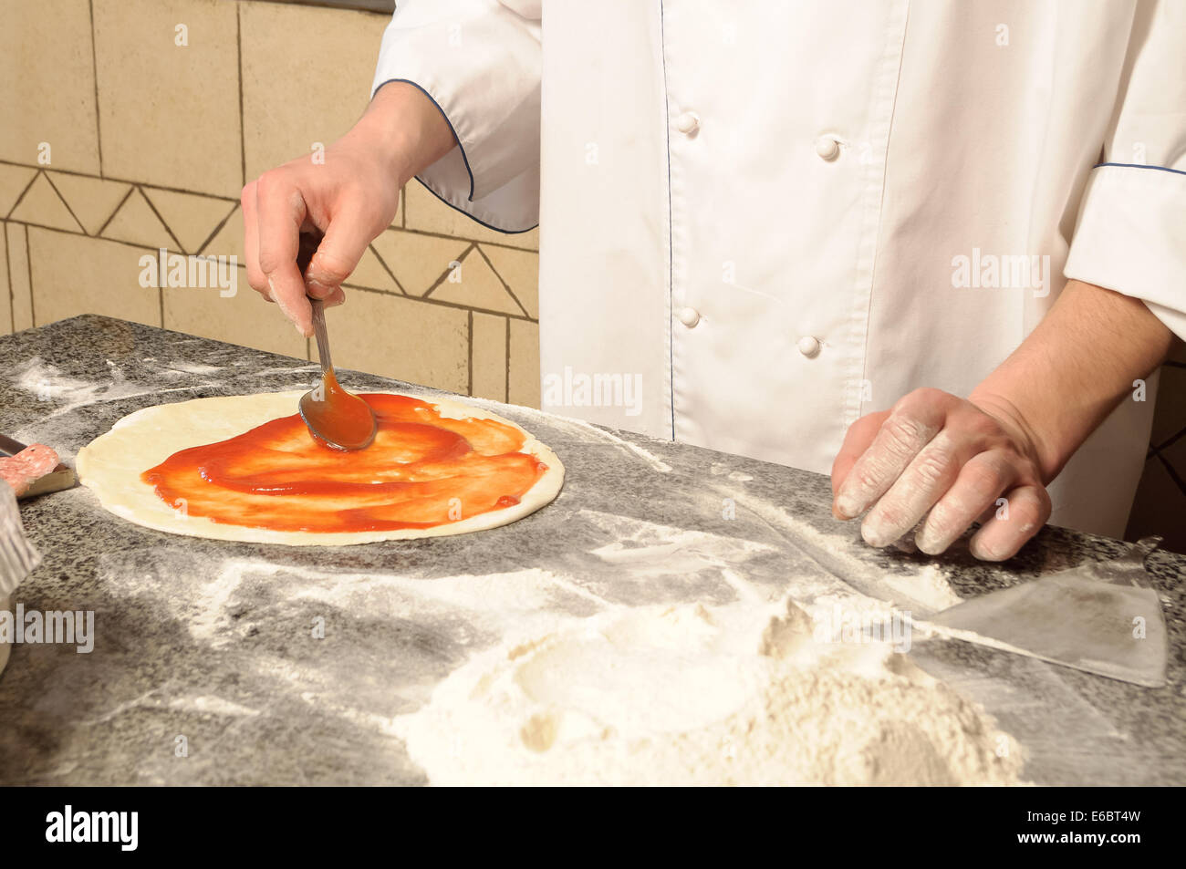 Pizza Base High Resolution Stock Photography and Images - Alamy