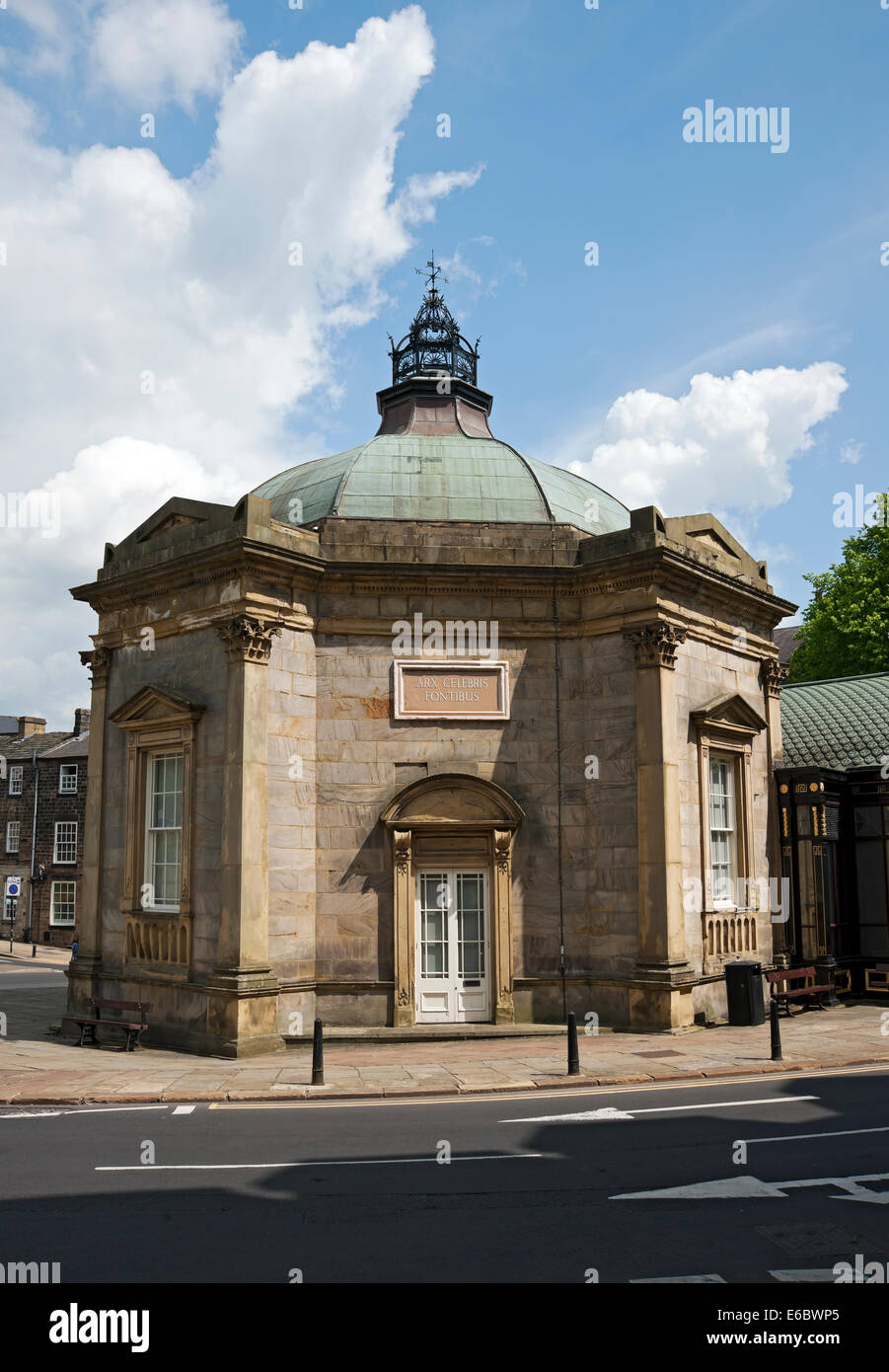Royal Pump Room Museum in summer Harrogate North Yorkshire England UK ...