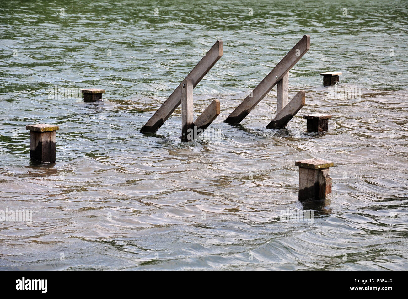 Flood Level Markers High Resolution Stock Photography and Images - Alamy