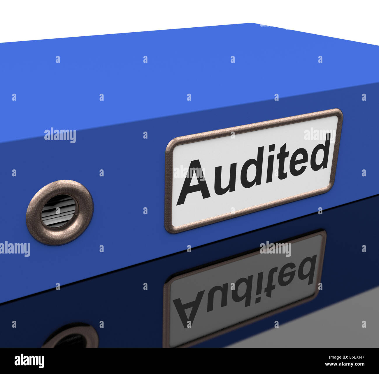 File Audited Indicating Administration Organization And Paperwork Stock ...