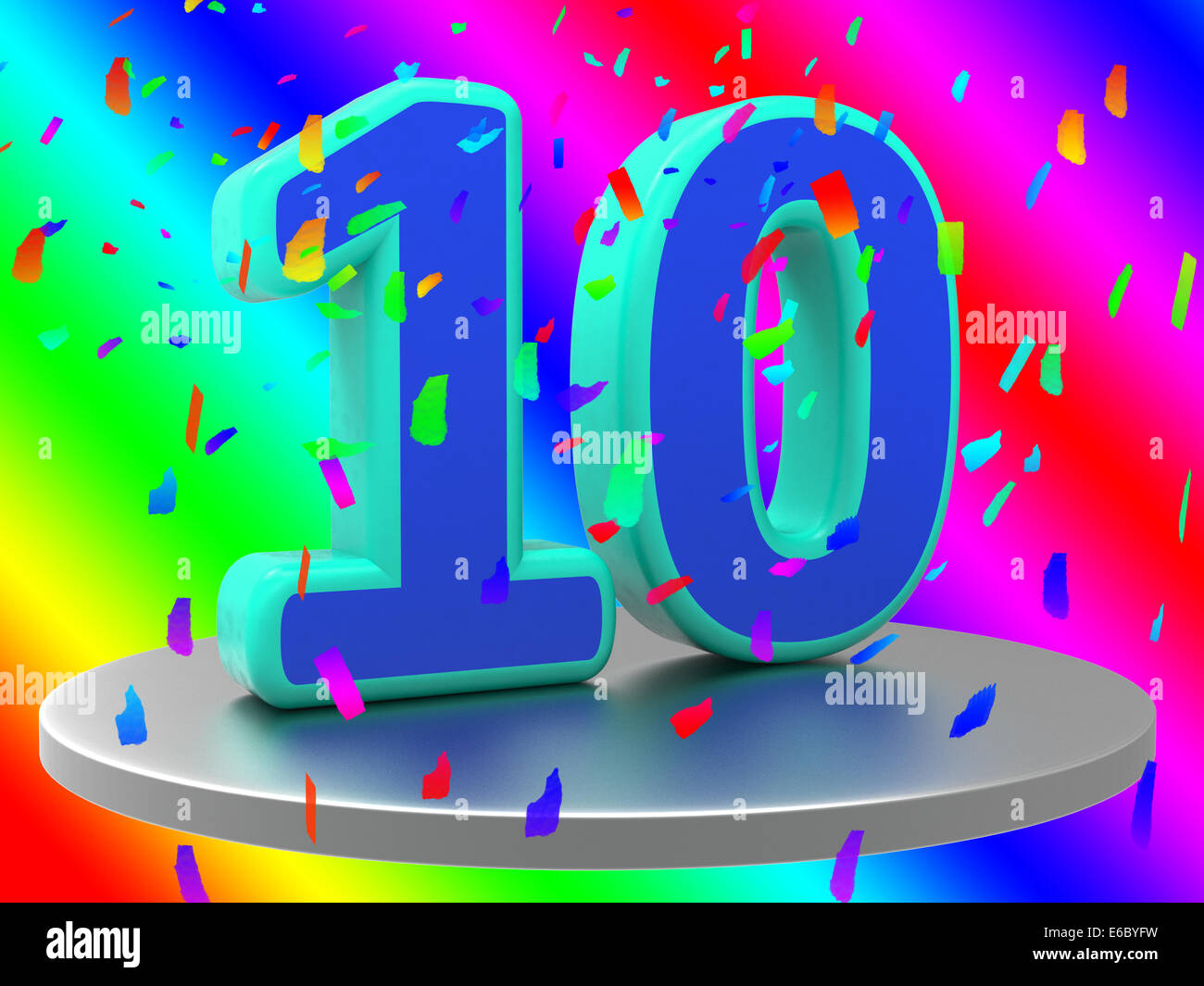 Congratulations 10th birthday hi-res stock photography and images - Alamy