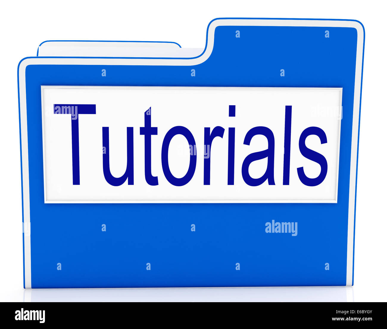 File Tutorials Meaning University Study And Files Stock Photo - Alamy