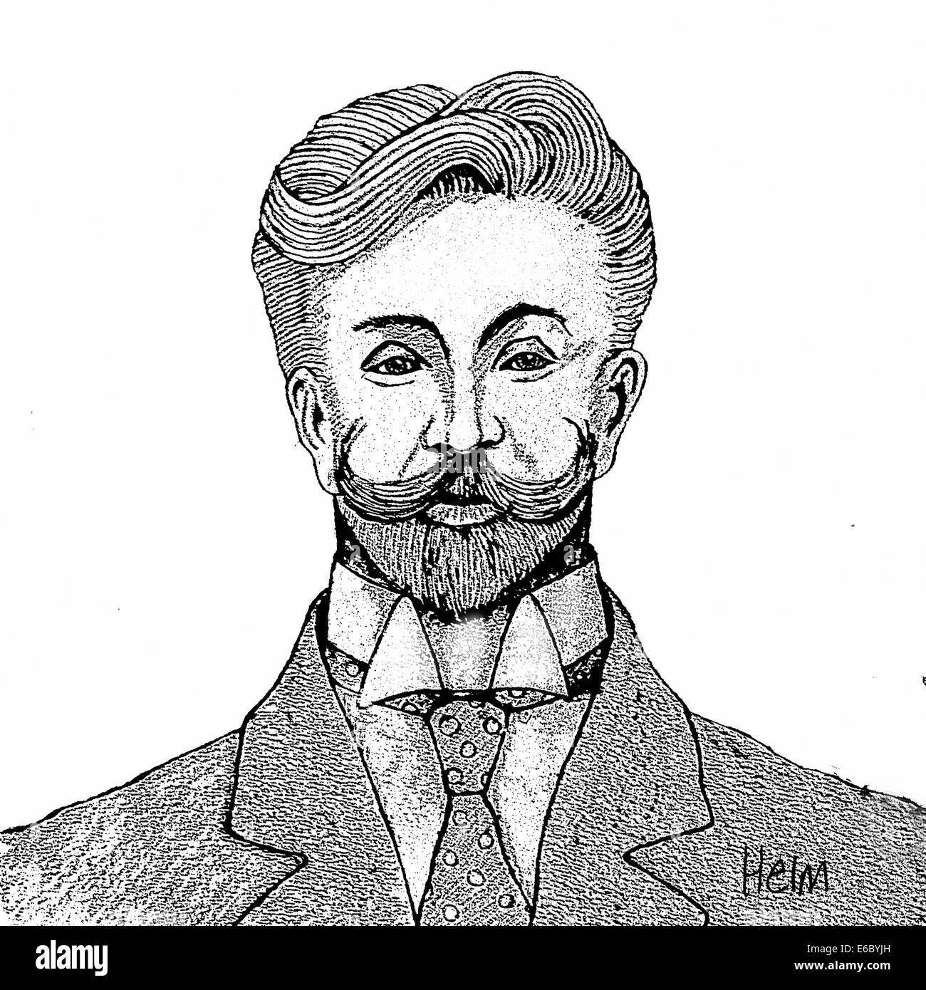 Alexander Scriabin, portrait, Russian composer, 1871 - 1915 Stock Photo ...