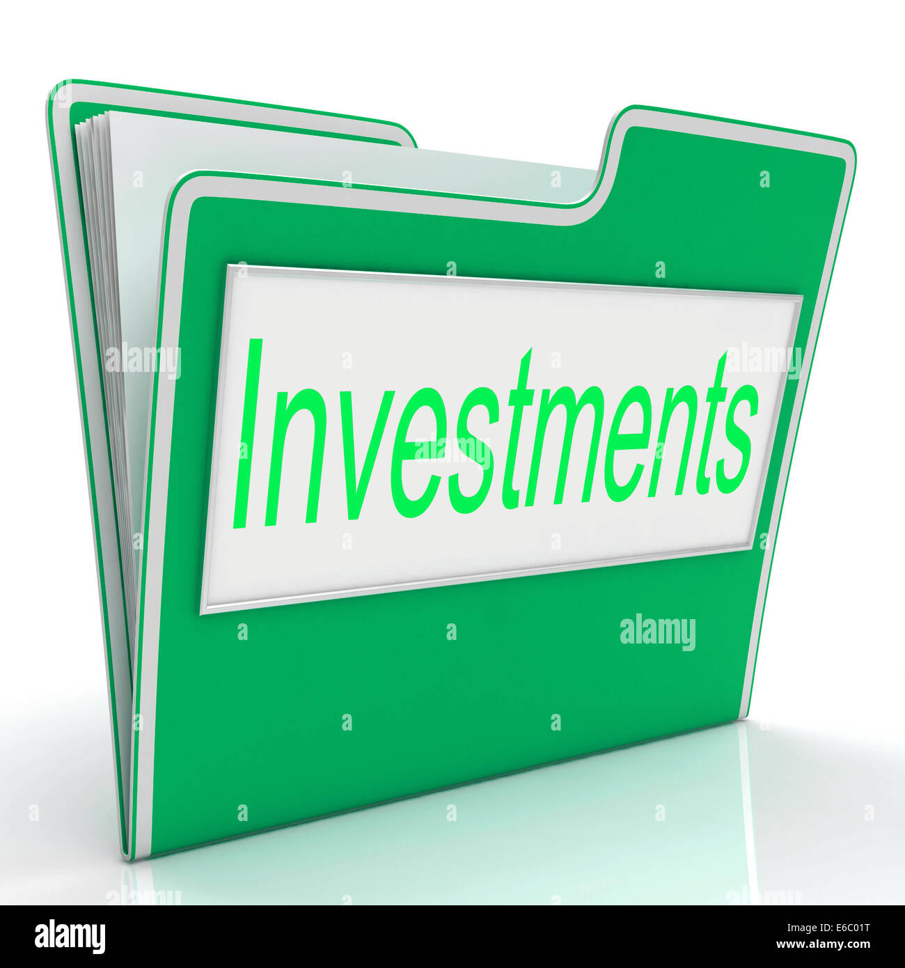 File Investments Representing Stock Paperwork And Invested Stock Photo ...