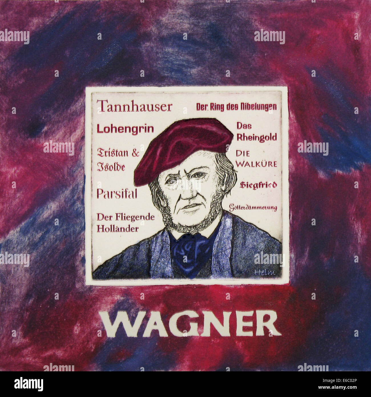 Richard wagner portrait hi-res stock photography and images - Alamy