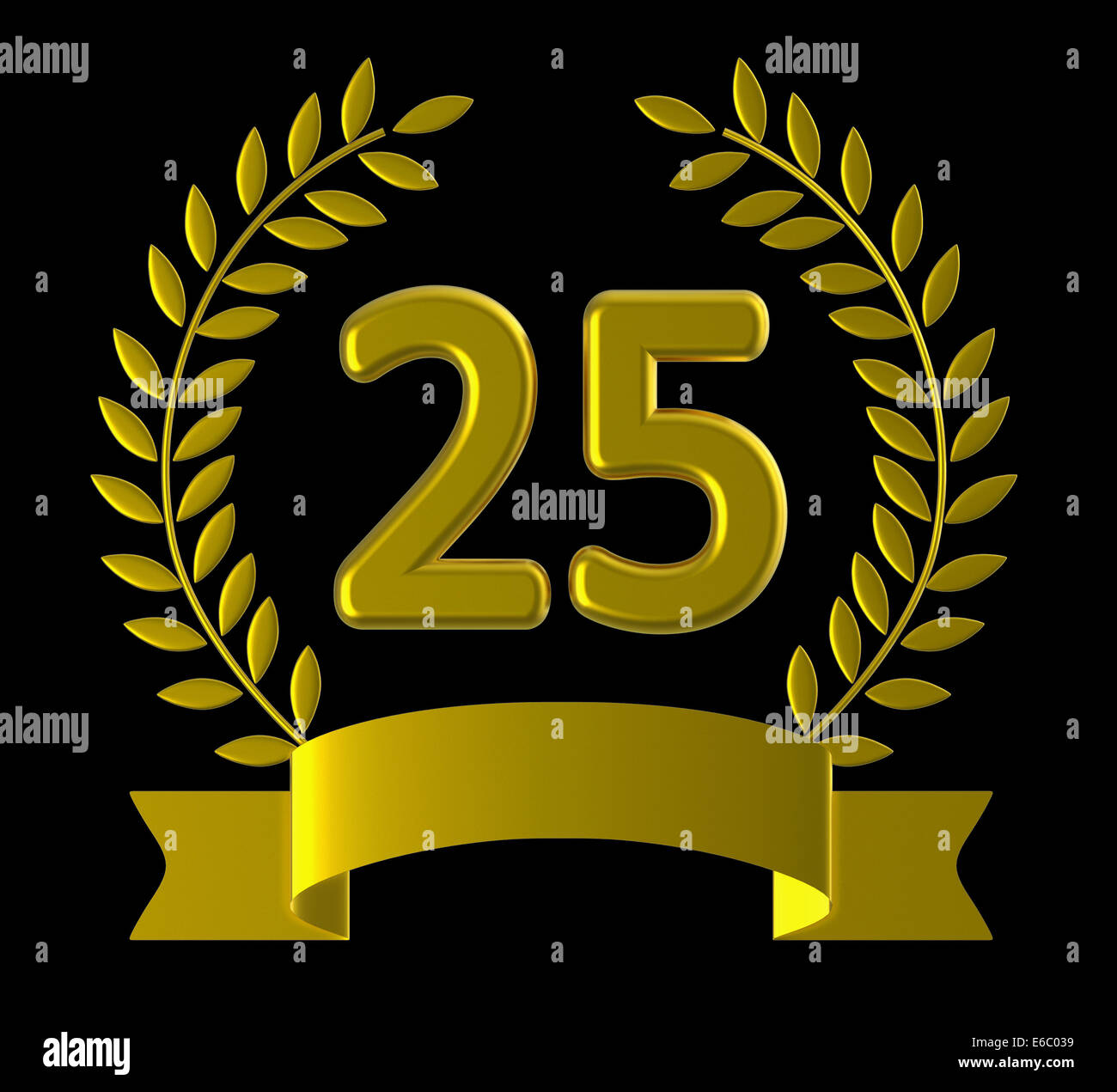 Happy twenty fifth anniversary hi-res stock photography and images - Alamy