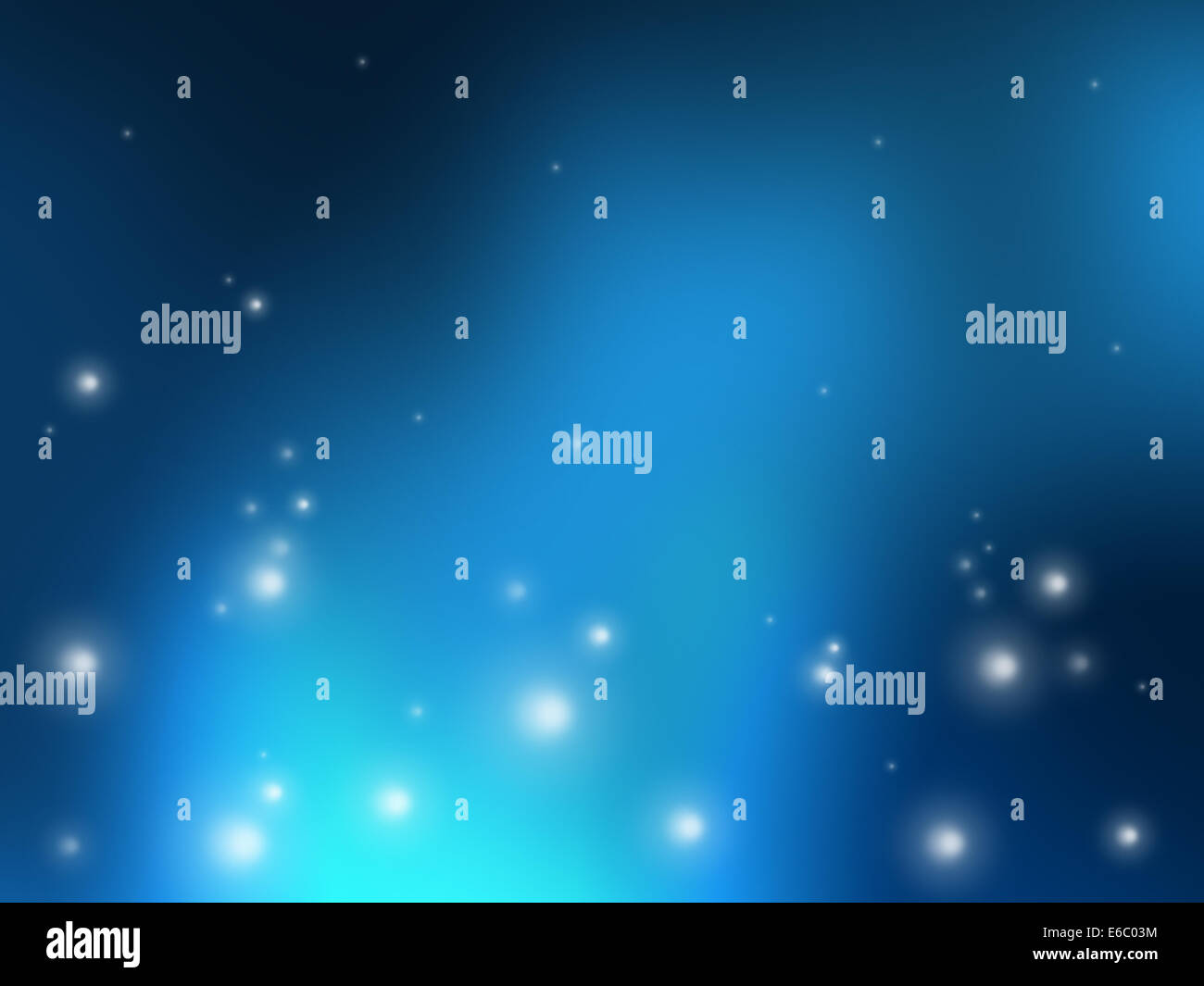 Blue Stars Indicating Outer Space And Cosmos Stock Photo - Alamy