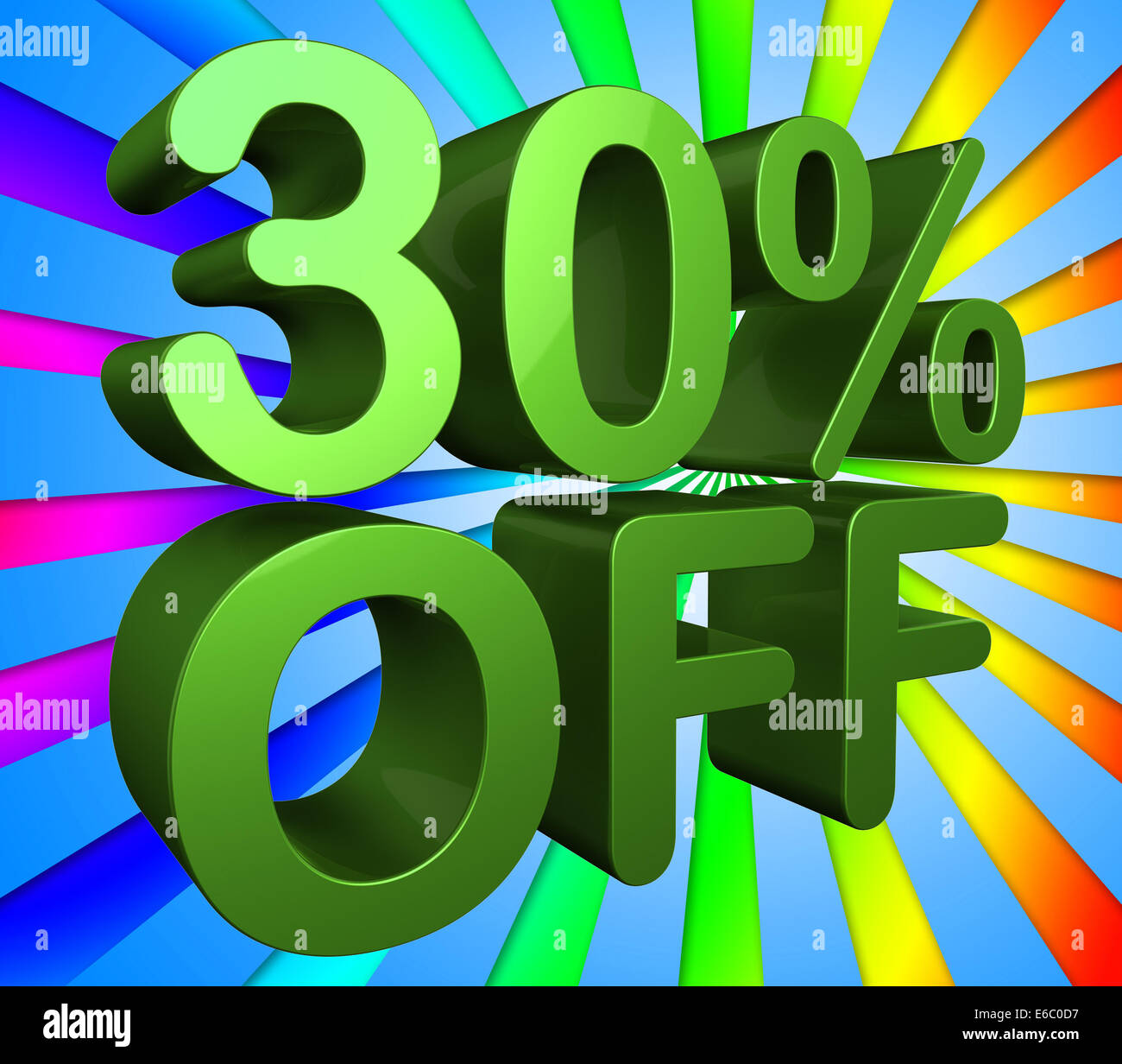 Thirty Percent Off Showing Clearance Reduction And Promotion Stock ...