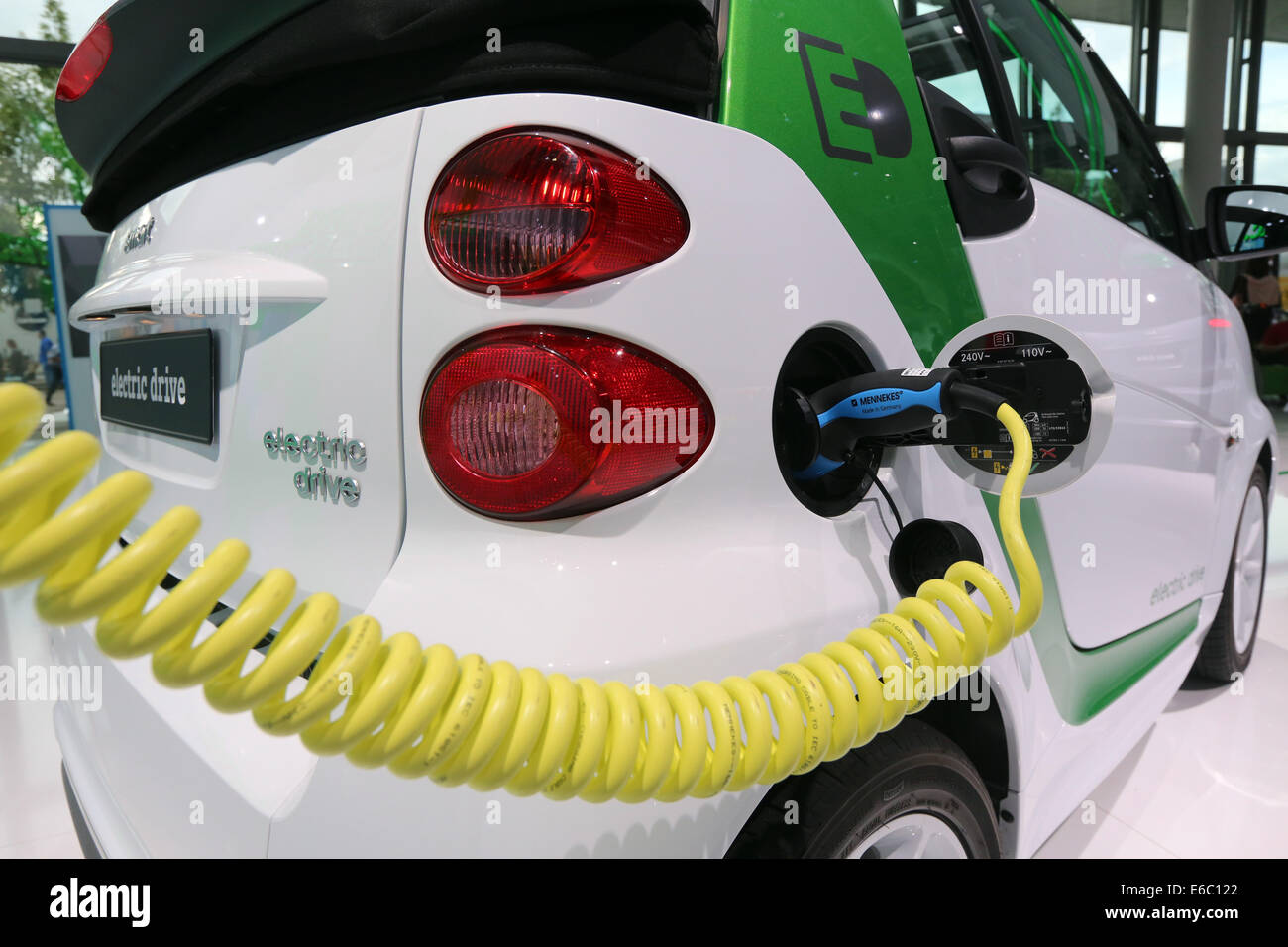 battery charger, charging cable and plug to a smart electric drive at ...