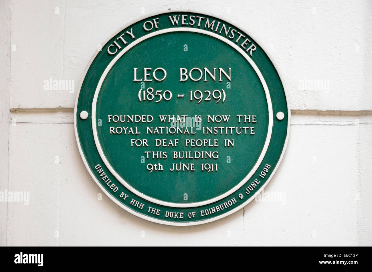 London, England, UK. Commemorative Plaque for Leo Bonn (1850-1929 ... London, England, UK. Commemorative Plaque for Leo Bonn (1850-1929 ...