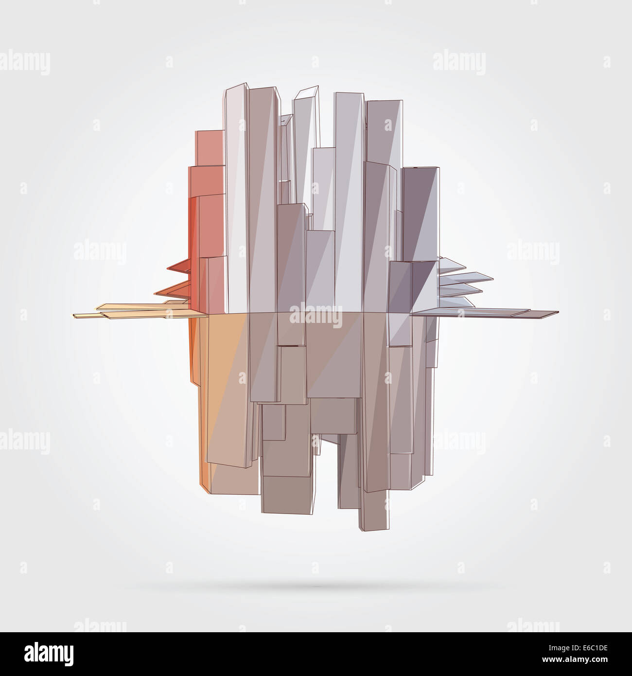 Vector 3D business illustration Stock Photo - Alamy