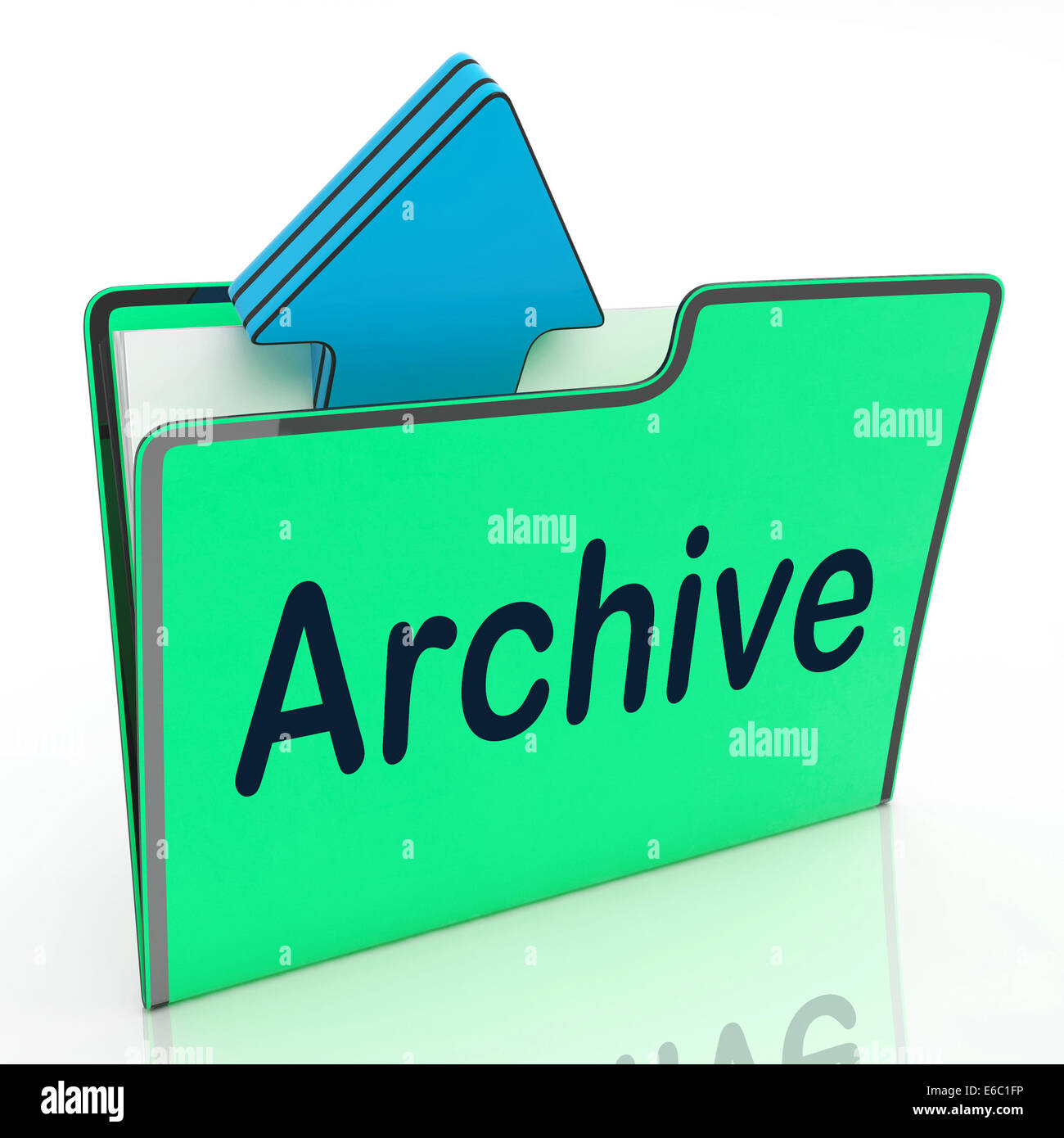 Archive File Showing Cloud Storage And Network Stock Photo - Alamy