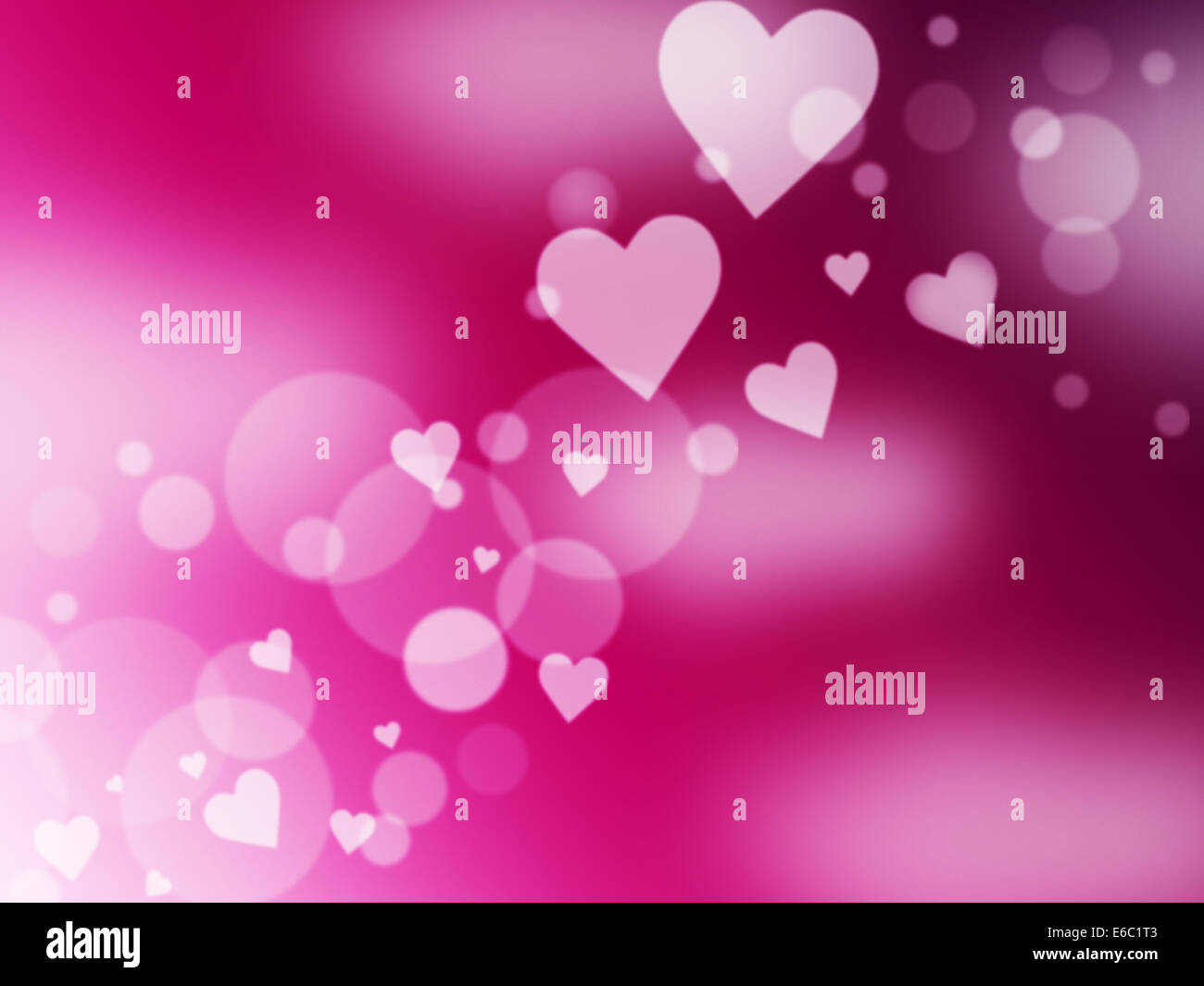 Background Hearts Showing Light Burst And Romance Stock Photo - Alamy