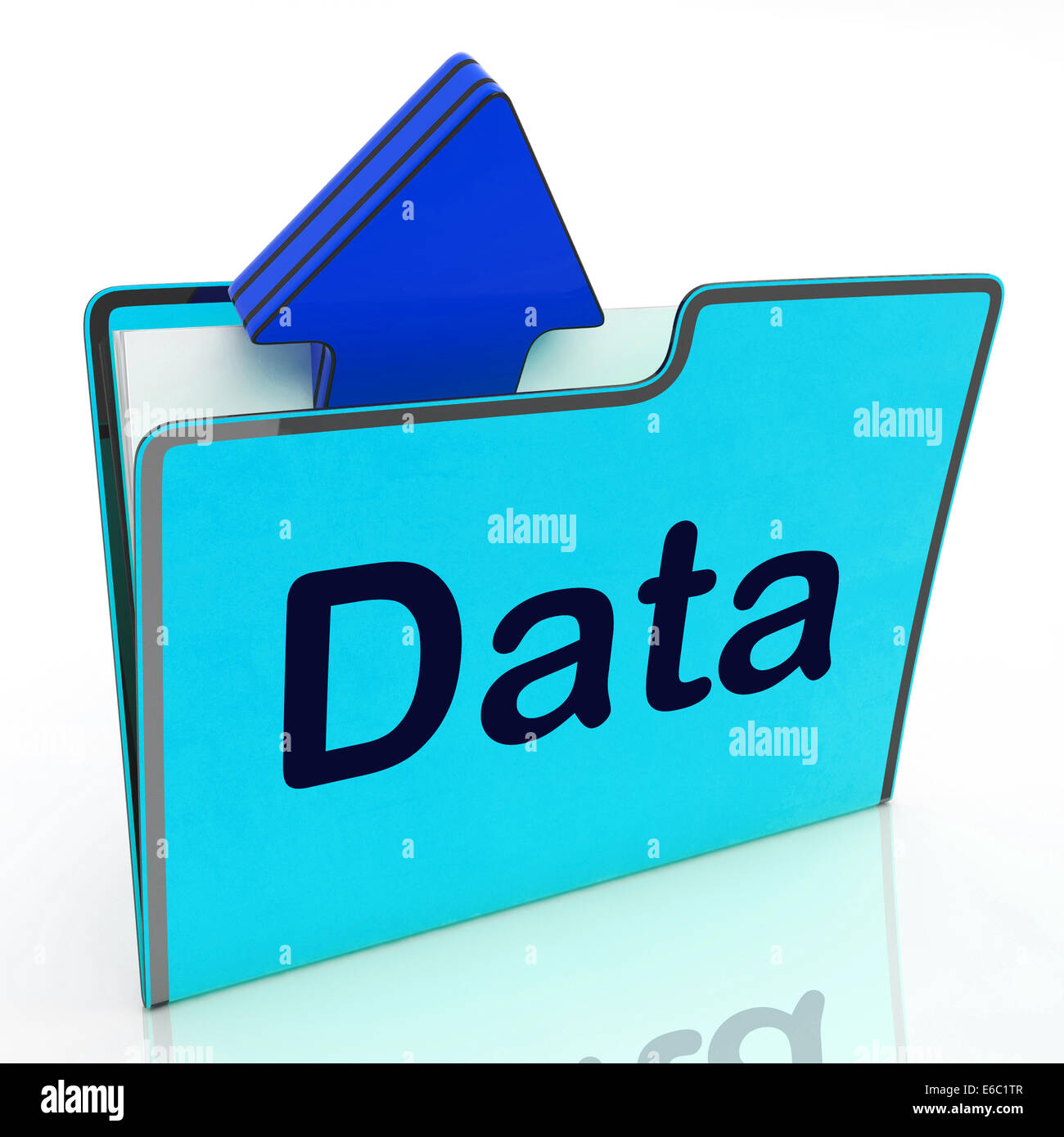 File Upload Showing Cloud Storage And Uploaded Stock Photo - Alamy