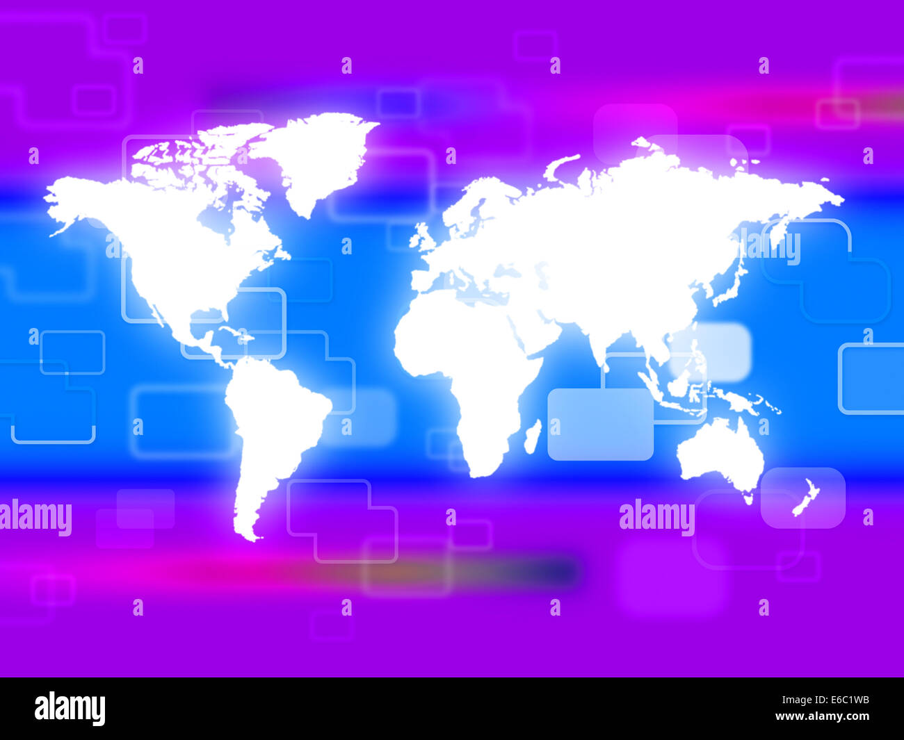 Background World Representing Planet Design And Globalisation Stock ...