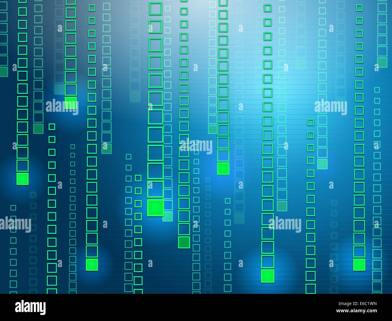 Matrix Glow Representing Light Burst And Code Stock Photo - Alamy