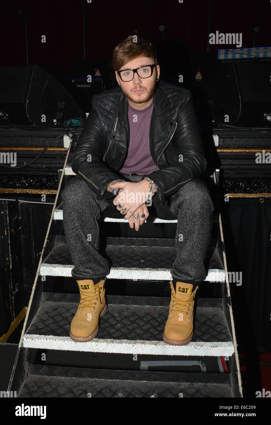 X Factor winner James Arthur is interviewed by Xpose presenter Glenda ...