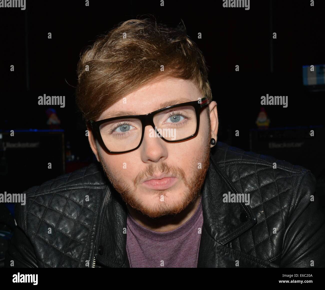 X Factor winner James Arthur is interviewed by Xpose presenter Glenda ...