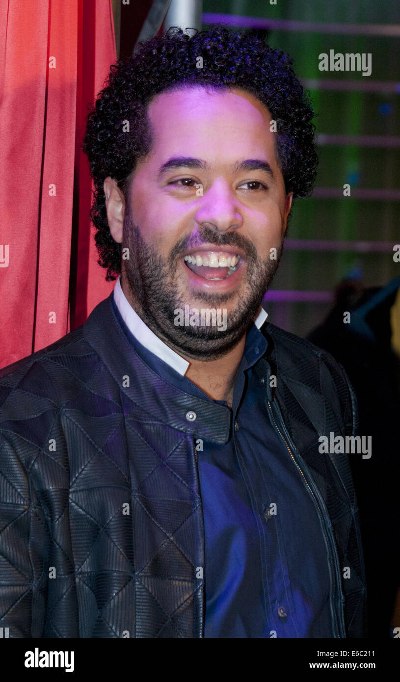 German singer Adel Tawil unveils a Whitney Houston wax figure at Madame ...