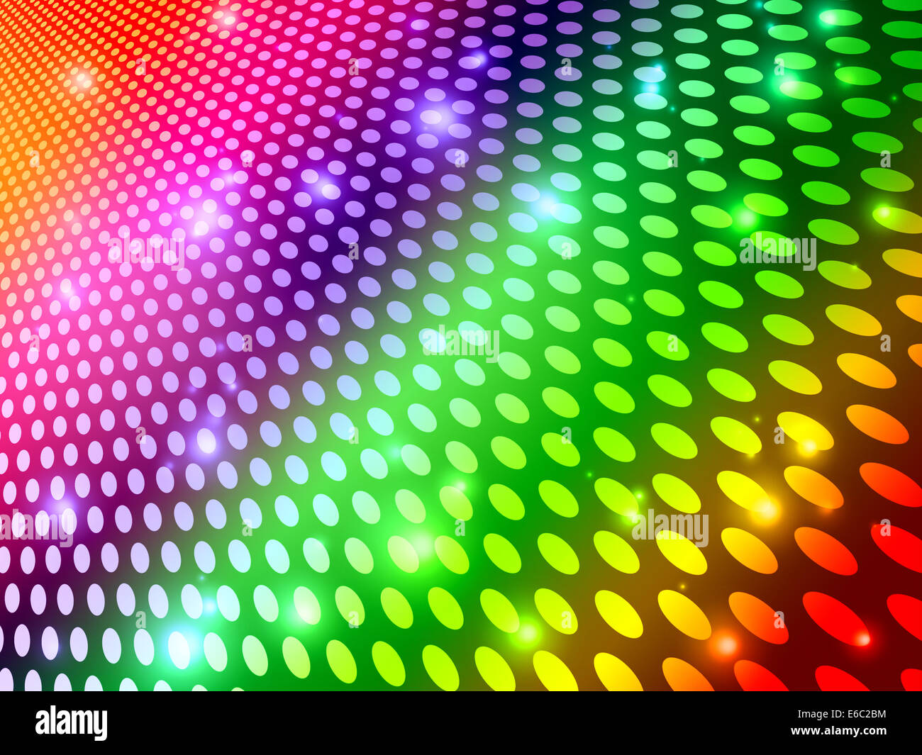 Circles Color Meaning Spectrum Colour And Colorful Stock Photo - Alamy