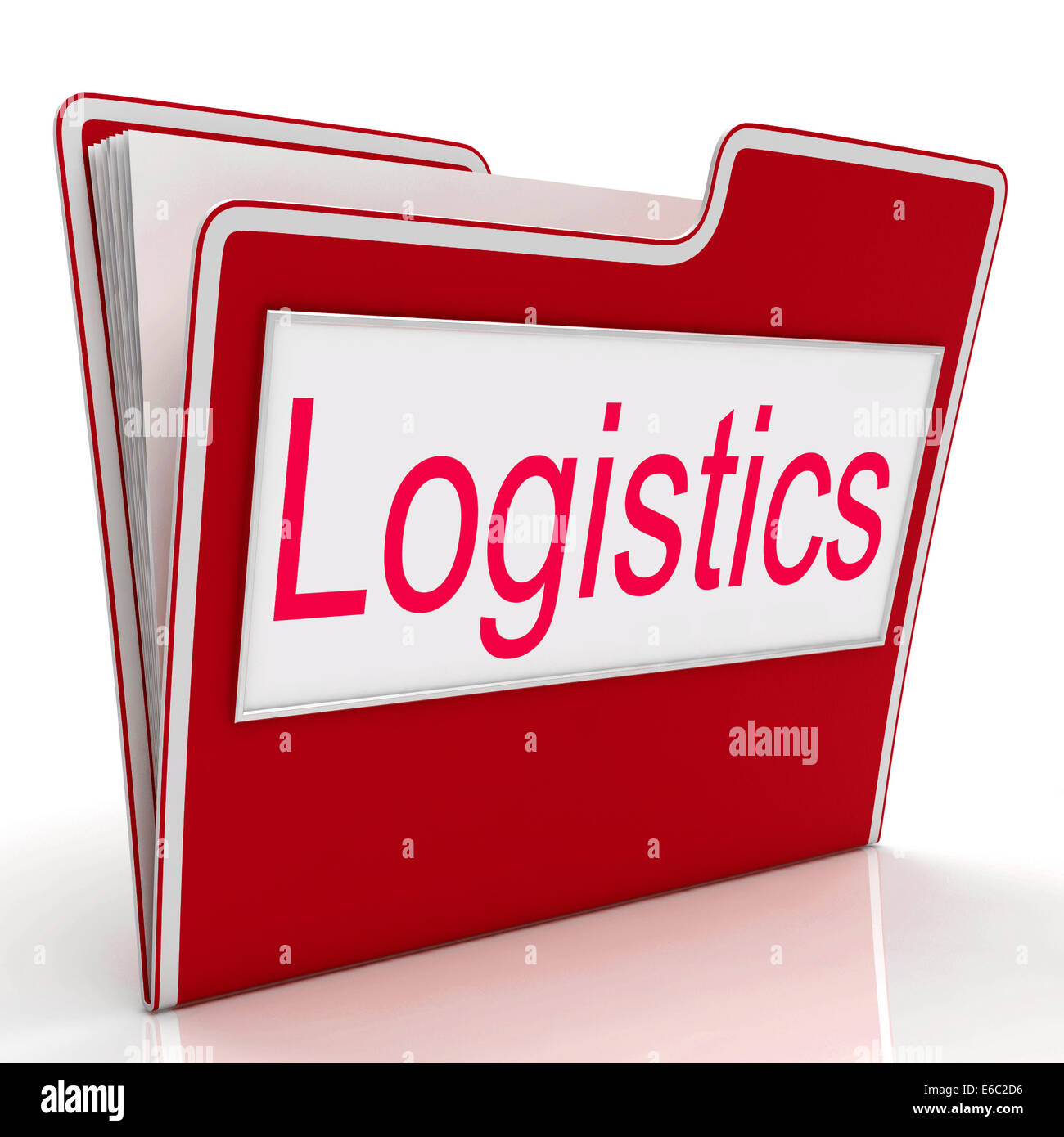File Logistics Meaning Plan Paperwork And Coordinating Stock Photo - Alamy