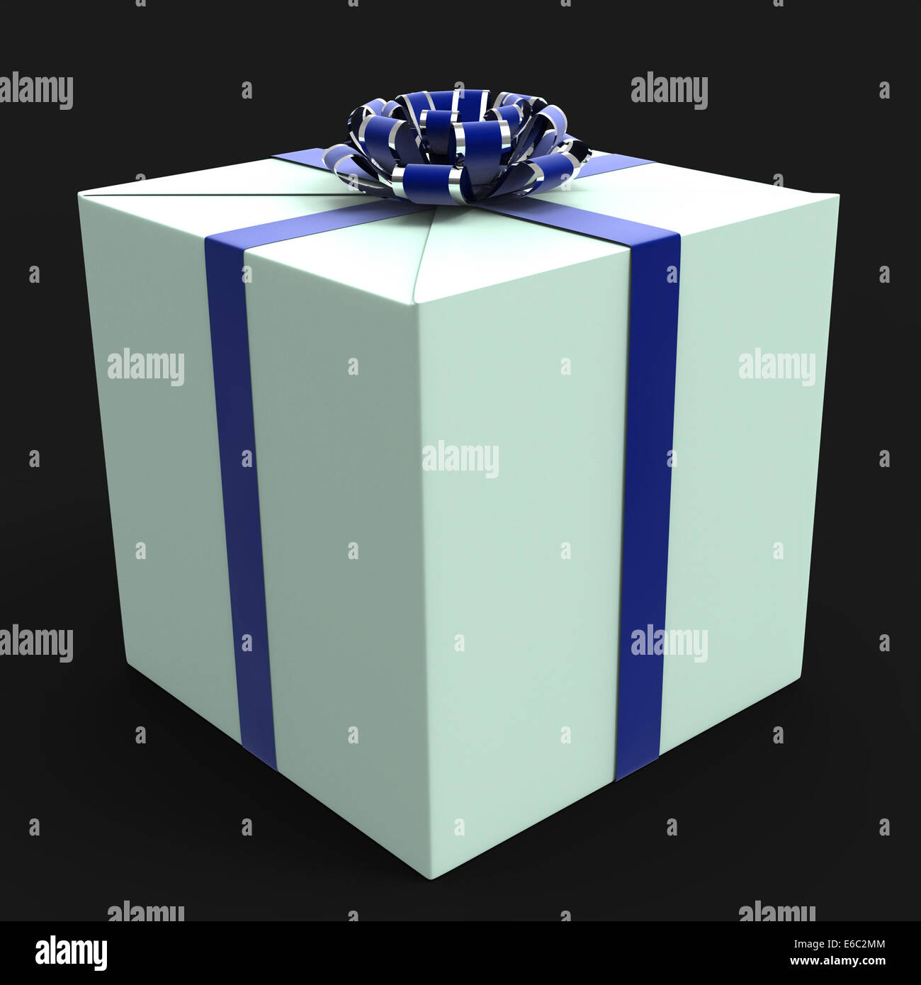 Birthday Giftbox Representing Present Congratulation And Surprises ...