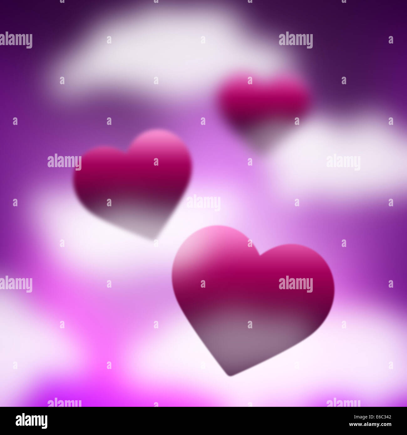 Heaven Background Indicating Heart Shape And Backgrounds Stock Photo ...