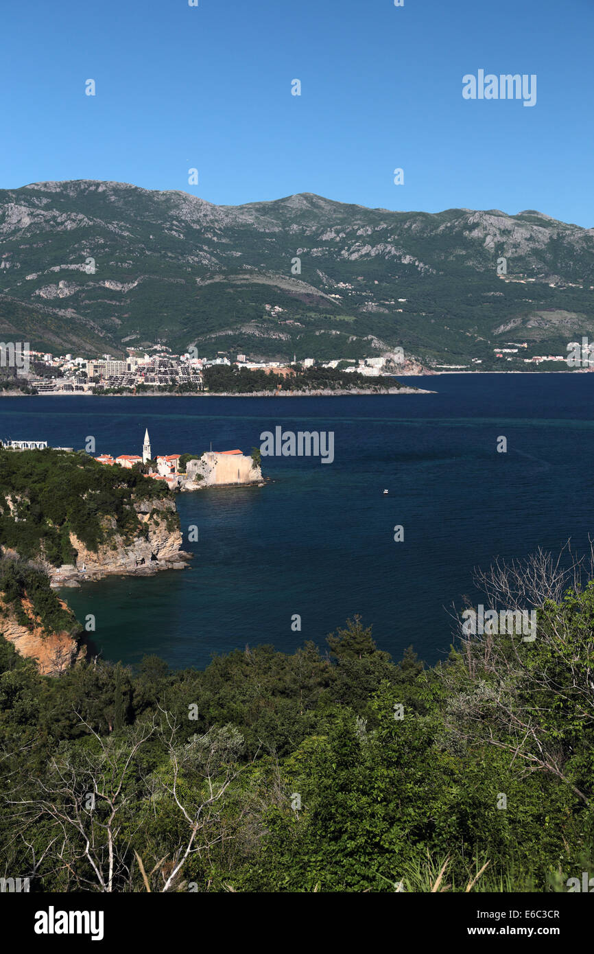 The coastline of the Adriatic. Views of the beaches of the Adriatic sea ...