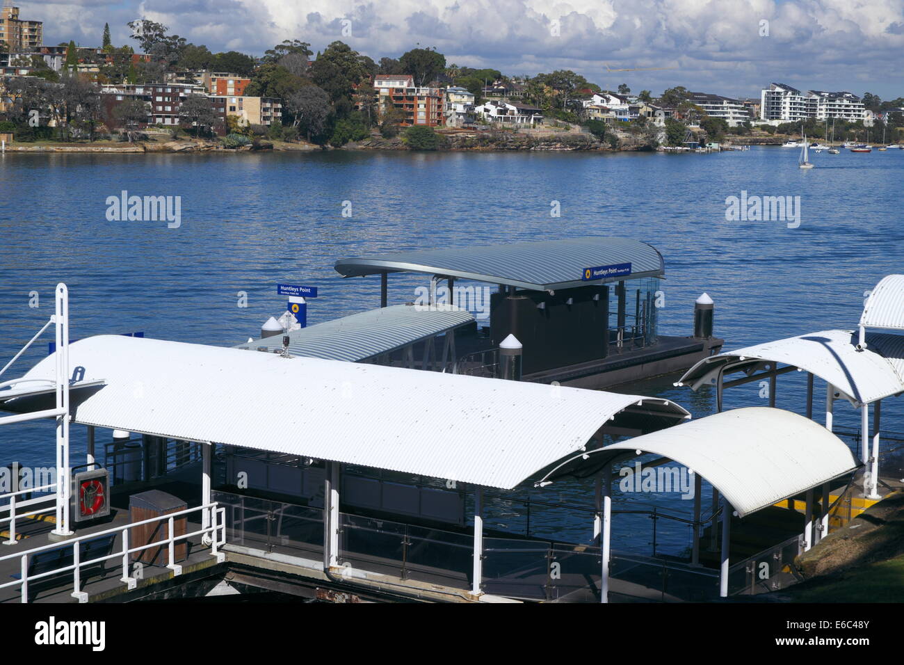 Huntleys point wharf ferry wharf hi-res stock photography and images ...