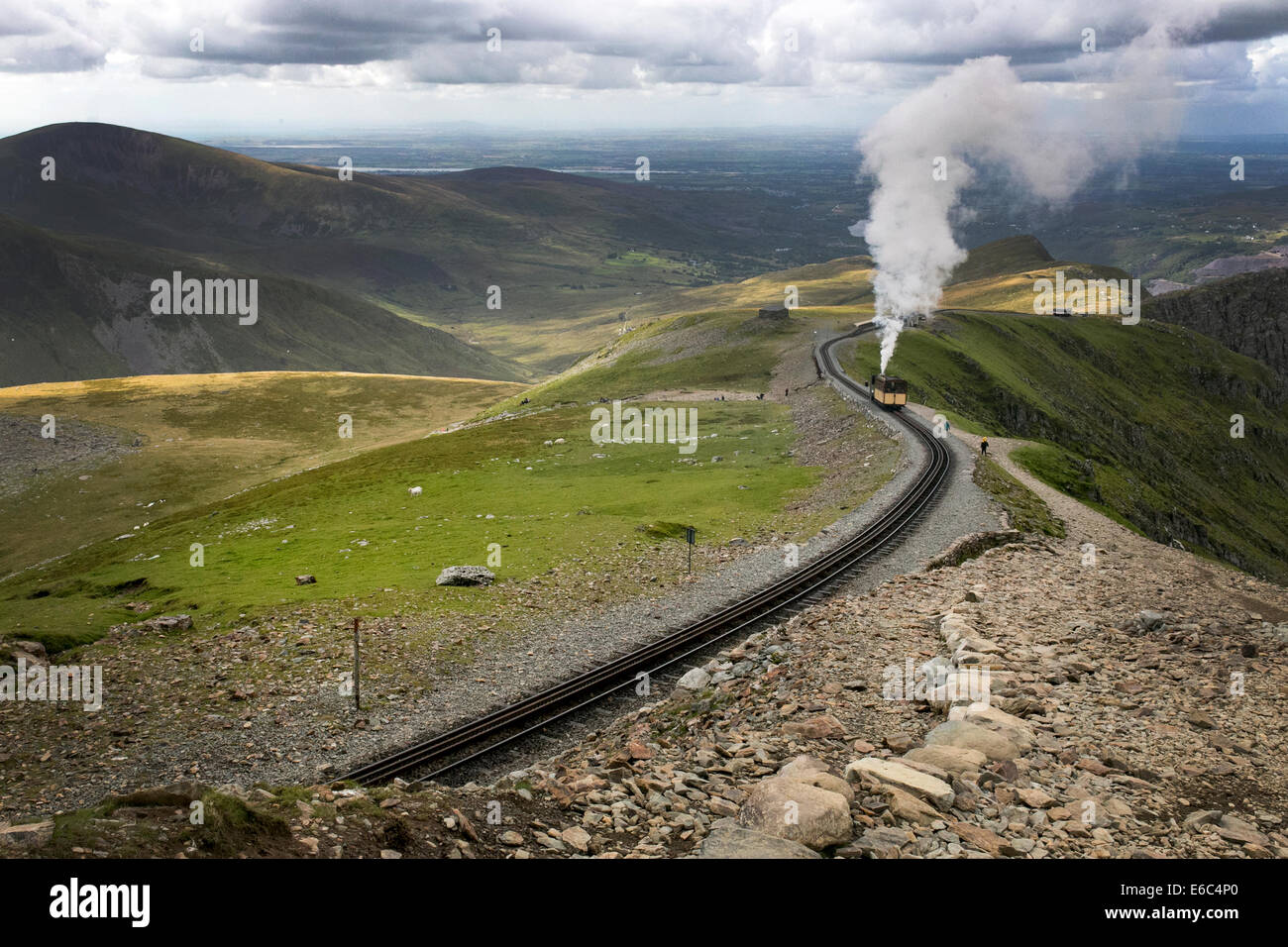 Steam train wales hi-res stock photography and images - Alamy