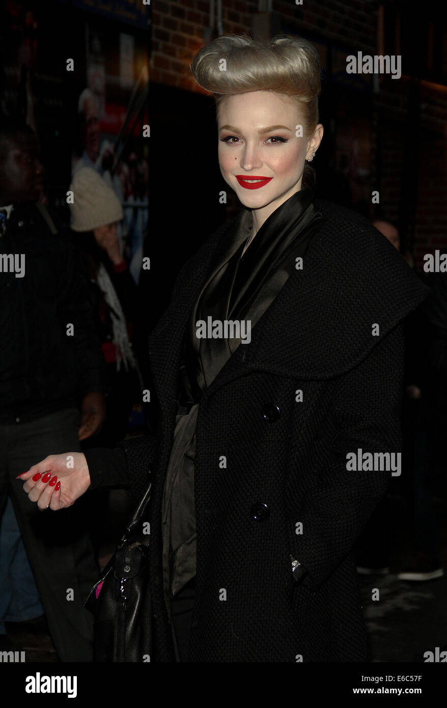 'The Late Show with David Letterman' at the Ed Sullivan Theater ...
