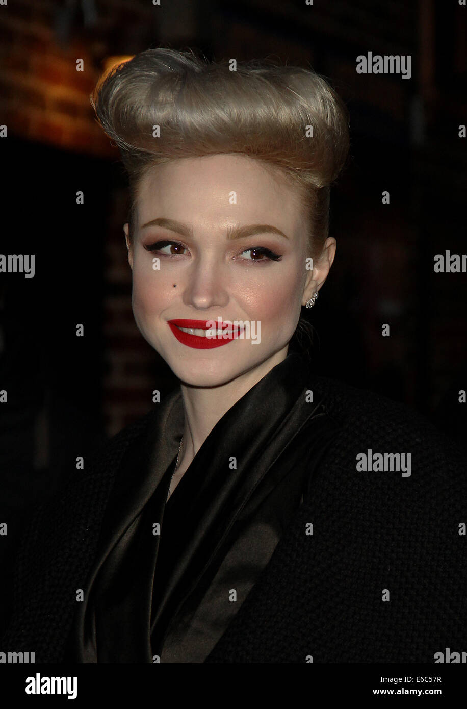 'The Late Show with David Letterman' at the Ed Sullivan Theater ...