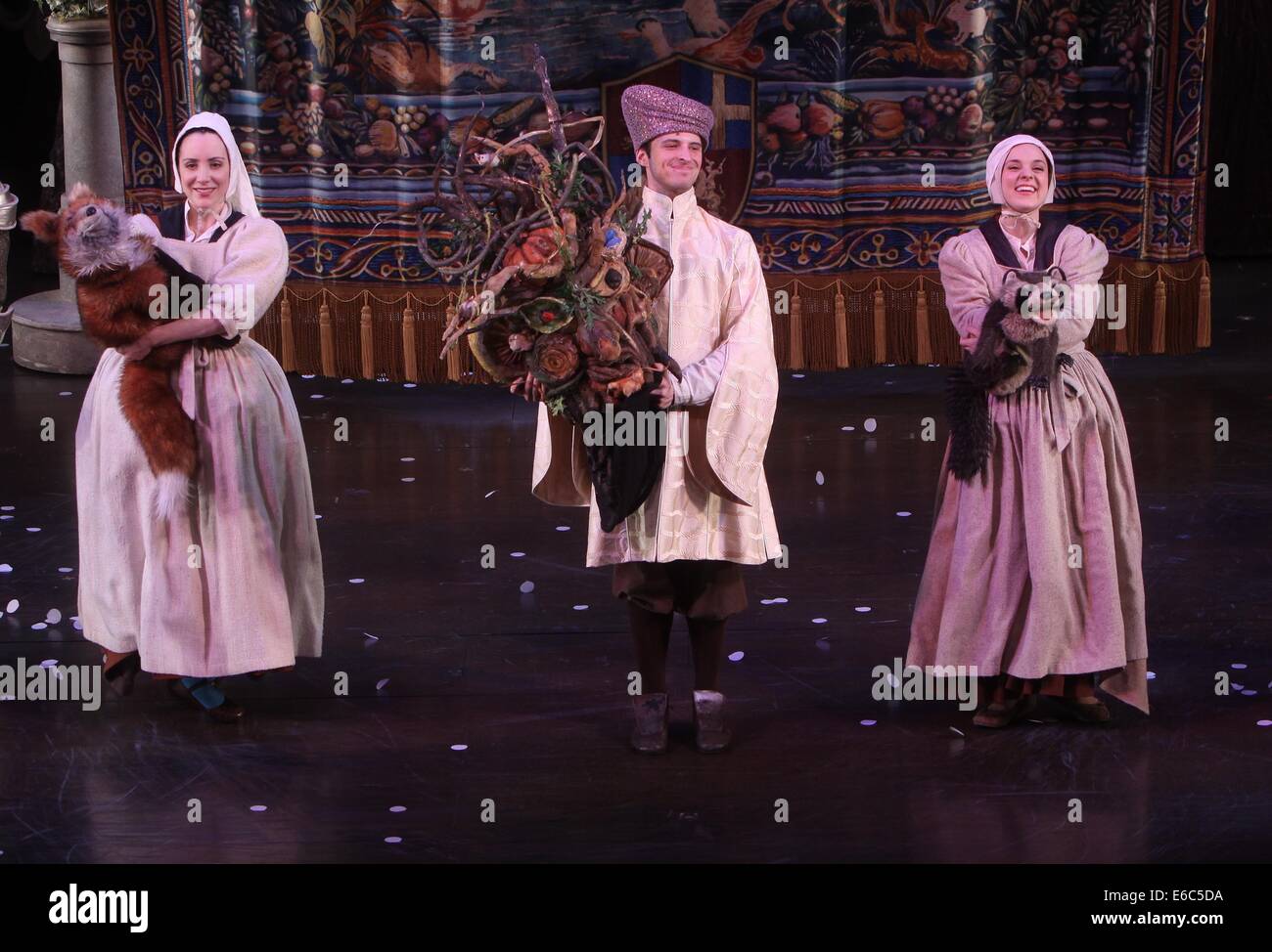 Curtain Call for the New Cast of Broadway's Cinderella at the Broadway ...
