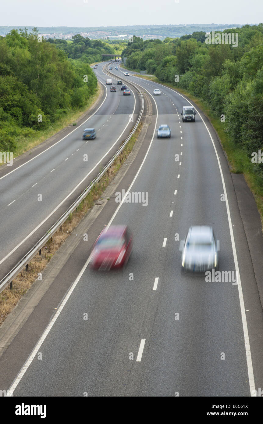 A21 road near Sevenoaks Kent England United Kingdom UK Stock Photo - Alamy