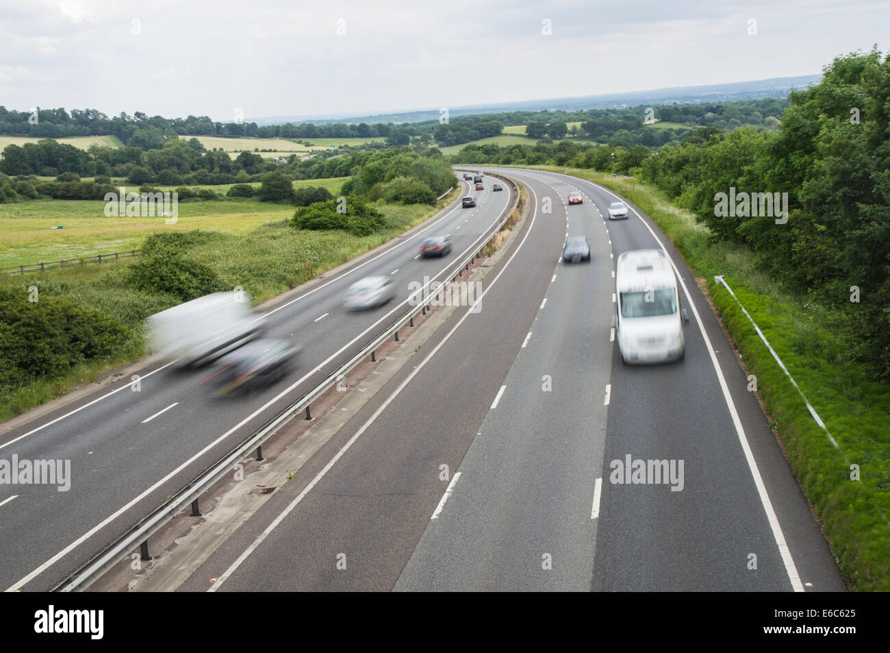 A21 road near Sevenoaks Kent England United Kingdom UK Stock Photo - Alamy