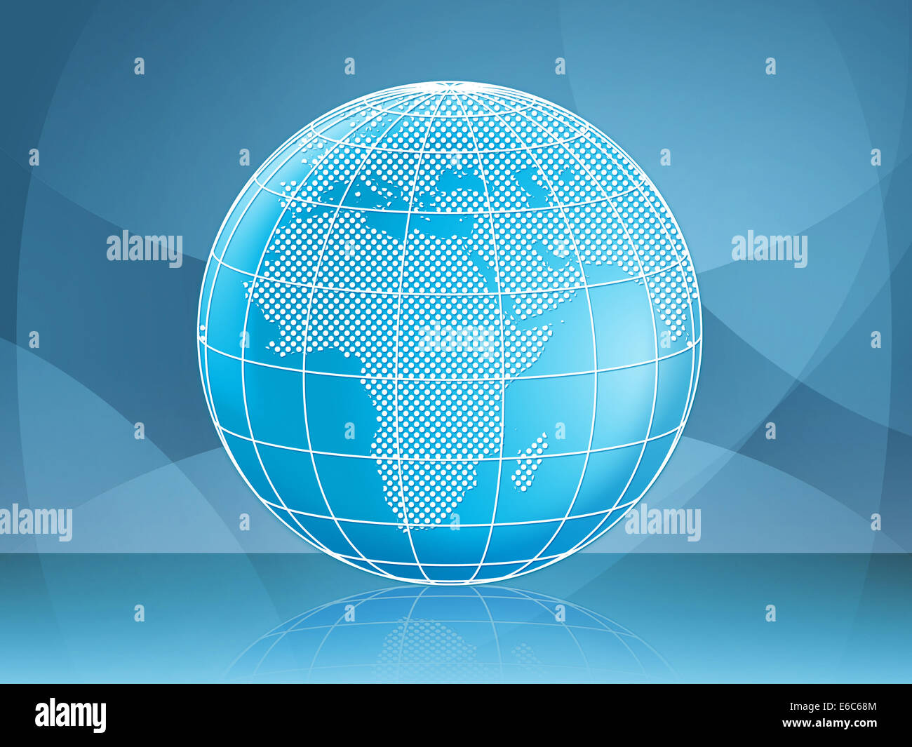 Background Globe Showing Worldwide Global And Backdrop Stock Photo - Alamy
